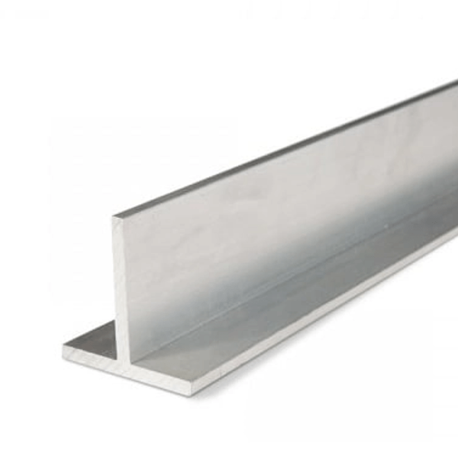 Aluminium T profiel 20x20x2 mm